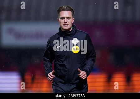 OSS, NETHERLANDS - JANUARY 16: referee Robin Gansner during the Dutch ...