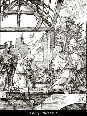 Albrecht Dürer - Nativity 1511 Stock Photo - Alamy