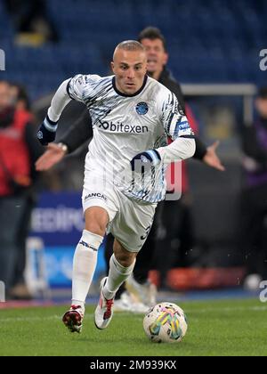 ISTANBUL, TURKEY - JANUARY 9: Gokhan Tore of Adana Demirspor AS and ...