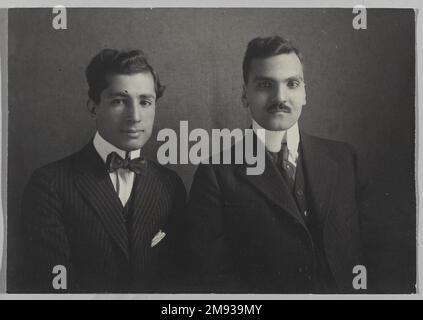 Portrait of Seyyid Hasan Taqizadeh and Husayn Reza Khan, One of 274 ...