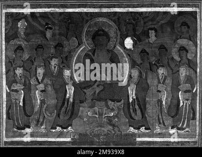 Painting of the Seven Stars (Chil Sung) Korean. Painting of the Seven ...