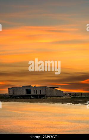 RYE HARBOUR, ENGLAND - APRIL 19th, 2022: Lifeboat station in Rye ...