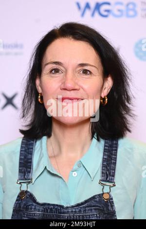 Katie Hims arrives at The Writers' Guild Awards 2020 held at the Royal ...