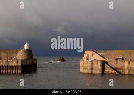 Findochty, Moray, UK. 16th Jan, 2023. This is the view North over Moray ...