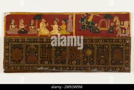 Jain Book Cover Jain Book Cover, 18th century. Opaque watercolor and ...