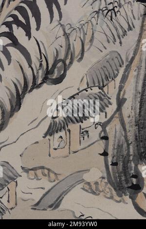 Landscape Fujimoto Tesseki (Japanese, 1817-1863). Landscape, 19th ...