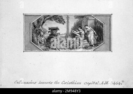 Callimachus Invents the Corinthian Capital Edward Francis Burney ...