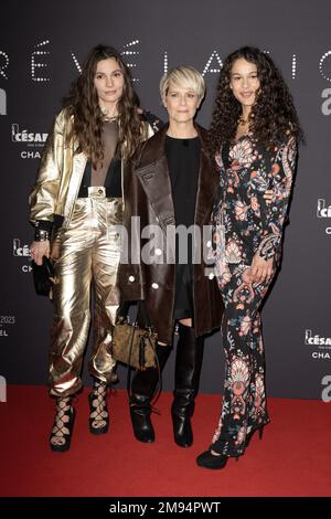 Julie Ledru and Marina Fois attend the Cesar - Revelations 2023 at the ...