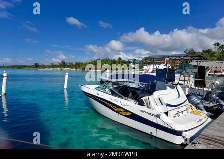 Playa Boca Chica, Palm Beach, Boca Chica, Dominican Republic, Caribbean ...