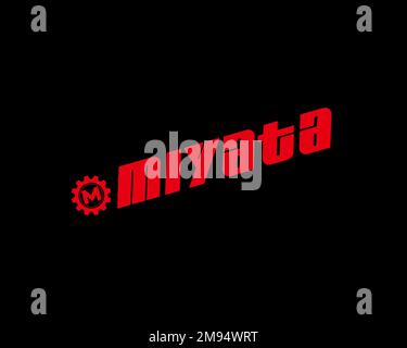 Miyata, Logo, Black background Stock Photo - Alamy