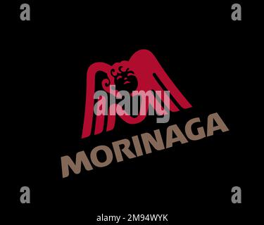 Morinaga & Company, Logo, Black background Stock Photo - Alamy
