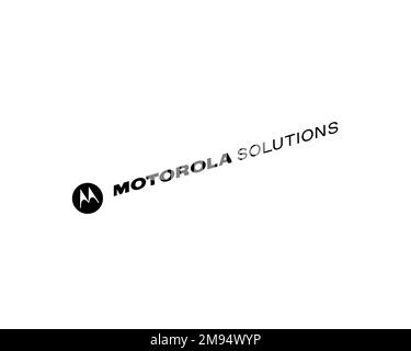 Motorola Solutions, Logo, White background Stock Photo - Alamy