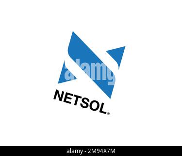 NetSol Technologies company, Logo, White background Stock Photo - Alamy