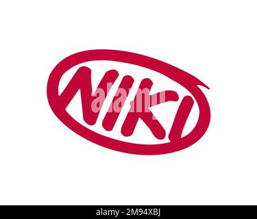 Niki airline, rotated logo, white background Stock Photo - Alamy