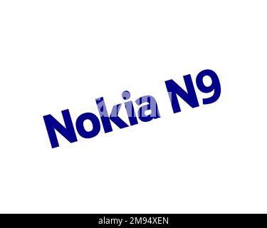Nokia N9, Logo, White background Stock Photo - Alamy