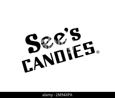 See's Candies, Logo, White Background Stock Photo - Alamy