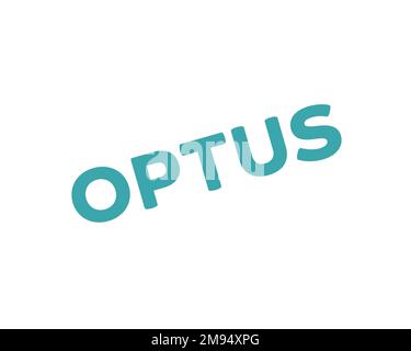 Optus, Logo, White background Stock Photo - Alamy