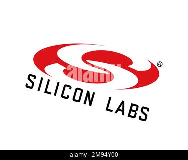 Silicon Labs, rotated logo, white background Stock Photo - Alamy
