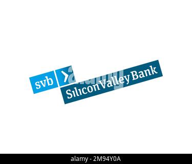 Silicon Valley Bank, Logo, White background Stock Photo - Alamy
