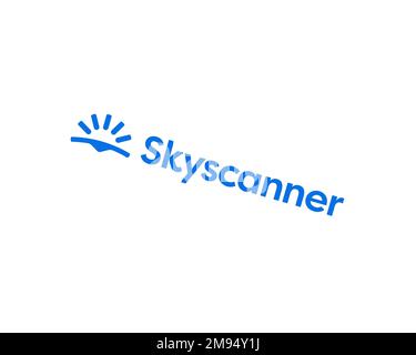 Skyscanner, Logo, White background Stock Photo - Alamy