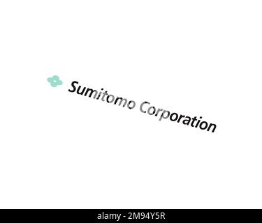 Sumitomo Corporation, rotated logo, white background Stock Photo - Alamy
