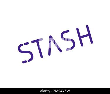 Stash company, Logo, White background Stock Photo - Alamy