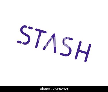 Stash company, Logo, White background Stock Photo - Alamy