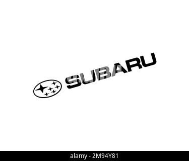 Subaru, Logo, White background Stock Photo - Alamy