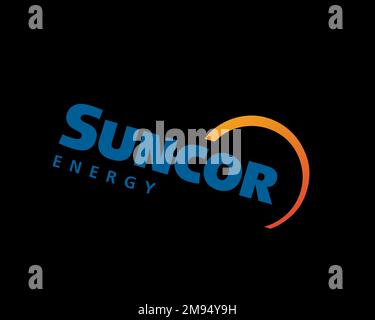 Suncor Energy, Logo, Black background Stock Photo - Alamy