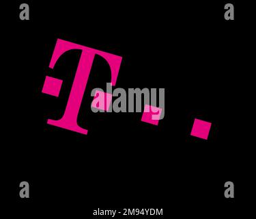 T Mobile Polska, Logo, Black background Stock Photo - Alamy