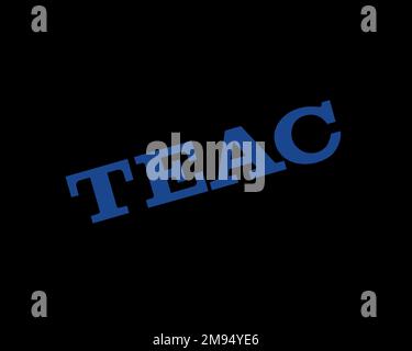 TEAC Corporation, Logo, Black background Stock Photo - Alamy