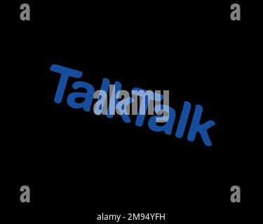 TalkTalk Group, Logo, Black background Stock Photo - Alamy