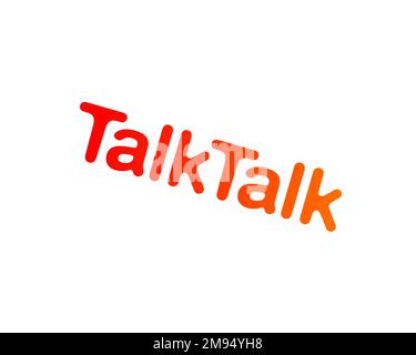 TalkTalk TV, Logo, White background Stock Photo - Alamy