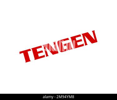 Tengen company, Logo, White background Stock Photo - Alamy