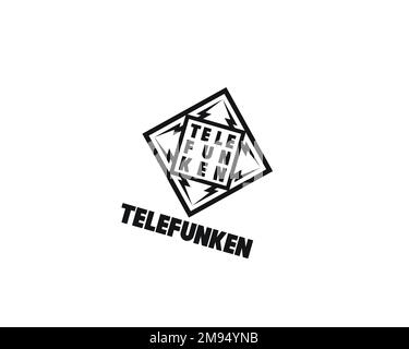 Telefunken, Logo, White background Stock Photo - Alamy
