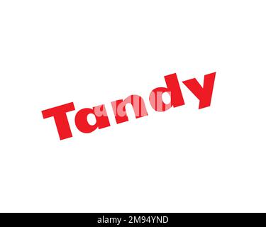 Tandy Electronics, Logo, White background Stock Photo - Alamy