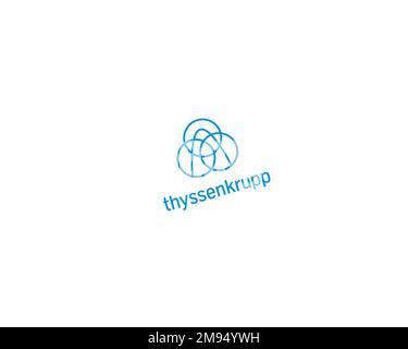 ThyssenKrupp, Logo, White background Stock Photo - Alamy