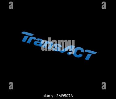 TransACT, Logo, Black background Stock Photo - Alamy