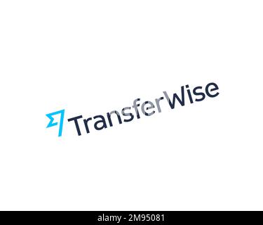 TransferWise, Logo, White background Stock Photo - Alamy