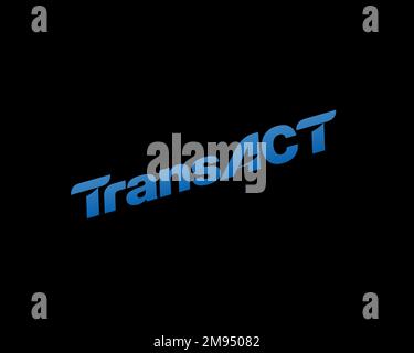 TransACT, Logo, Black background Stock Photo - Alamy
