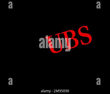UBS, Logo, Black background Stock Photo - Alamy