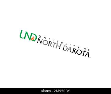 University of North Dakota, Logo, White background Stock Photo - Alamy
