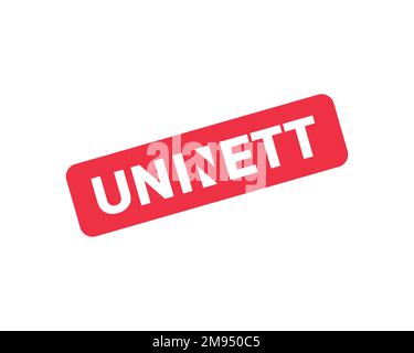 Uninet, Logo, White background Stock Photo - Alamy