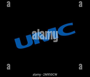 United Microelectronics Corporation, Logo, Black background Stock Photo ...