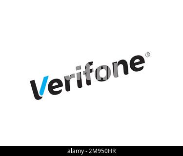 Verifone, Logo, White Background Stock Photo - Alamy