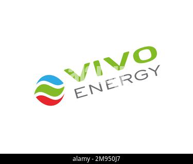 Vivo Energy, Logo, White background Stock Photo - Alamy