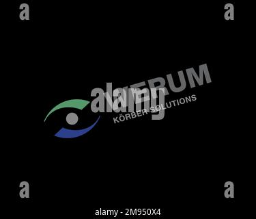 Werum IT Solutions, Logo, Black background Stock Photo - Alamy