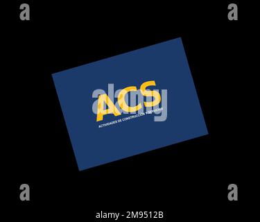 ACS Group, Logo, Black background Stock Photo - Alamy