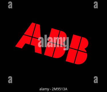 ABB Group, Logo, Black background Stock Photo - Alamy