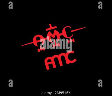 AMC Airline, Logo, Black background Stock Photo - Alamy